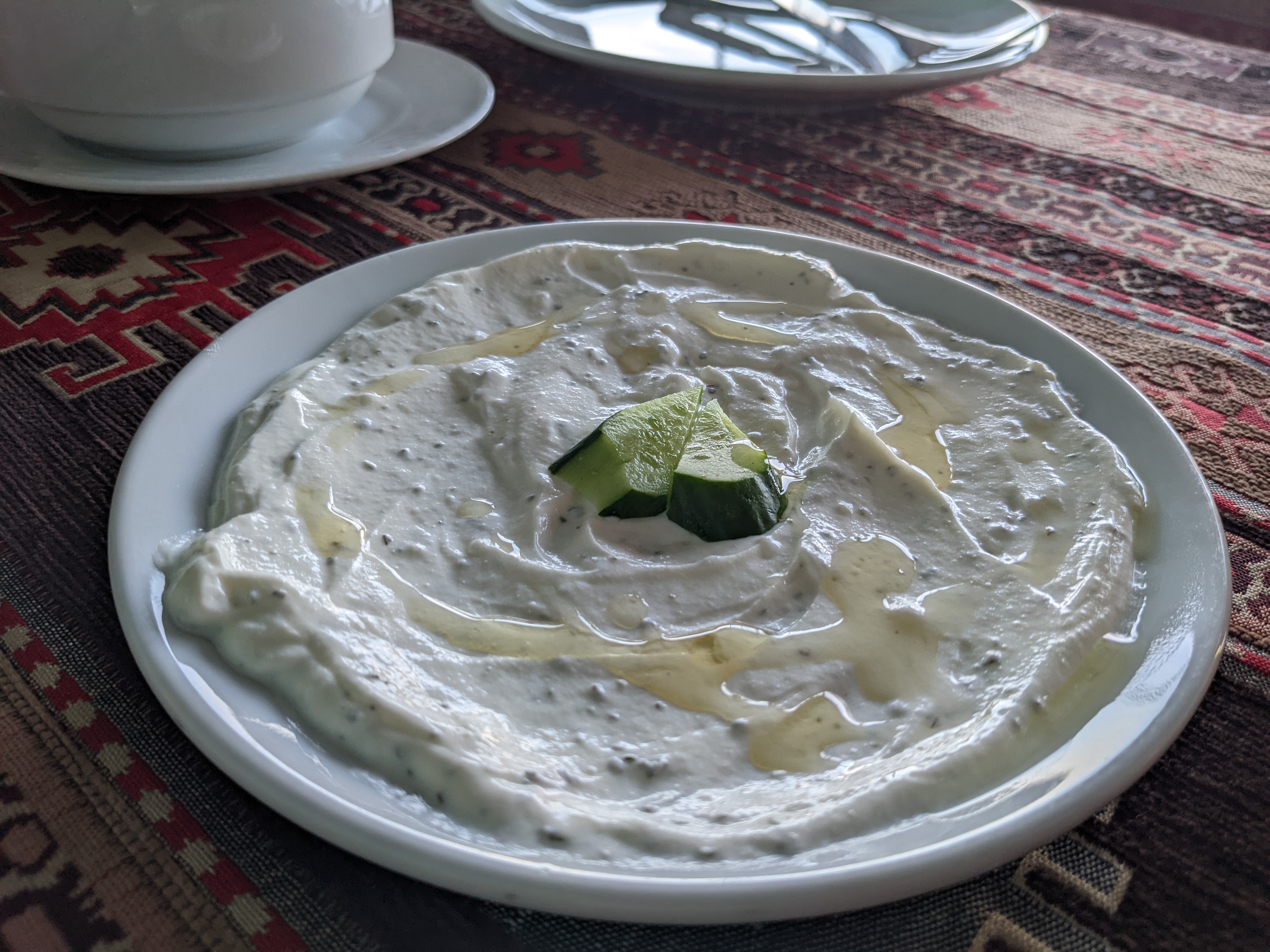 Haydari (Turkish yogurt dip), by Emine at Çançan Cafe and Restaurant ...